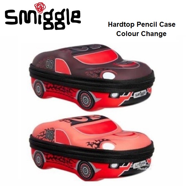 Ori Smiggle Pencil Case Hardtop Car Color Change Original Pencil Case ...