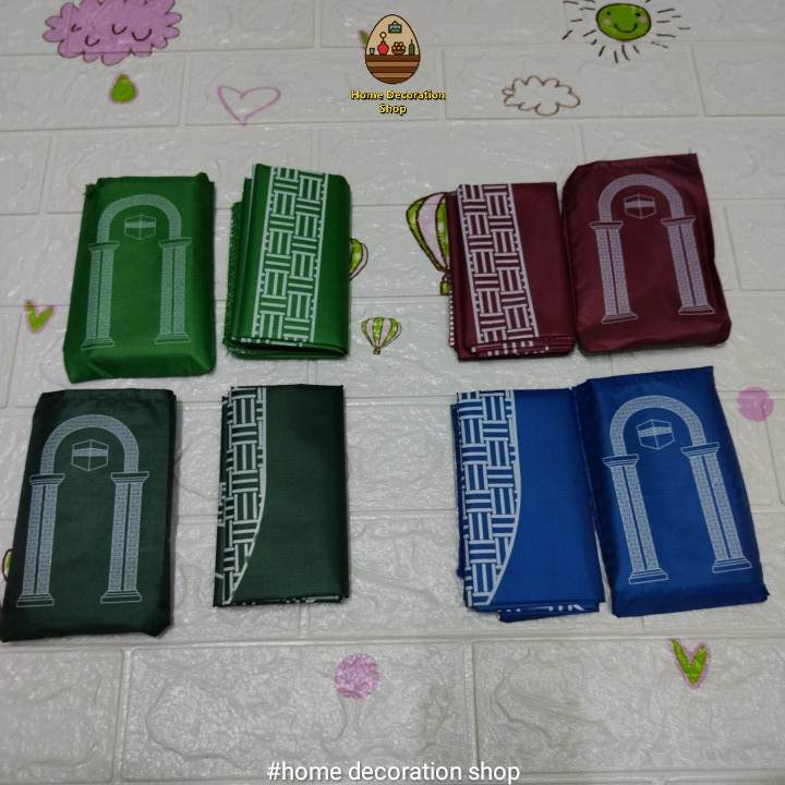 portable prayer mat light travel mini pocket size carpet rug sejadah ...