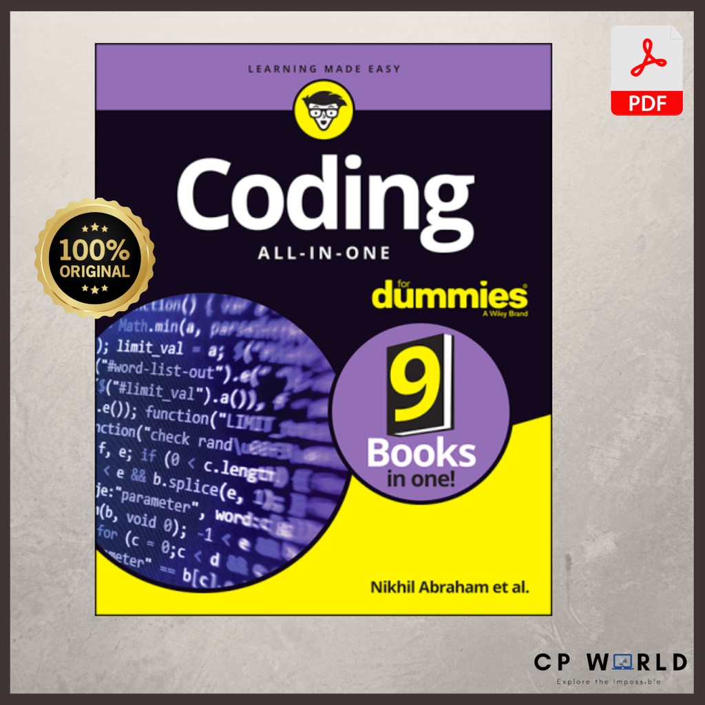 Coding All-in-One For Dummies | Shopee Malaysia