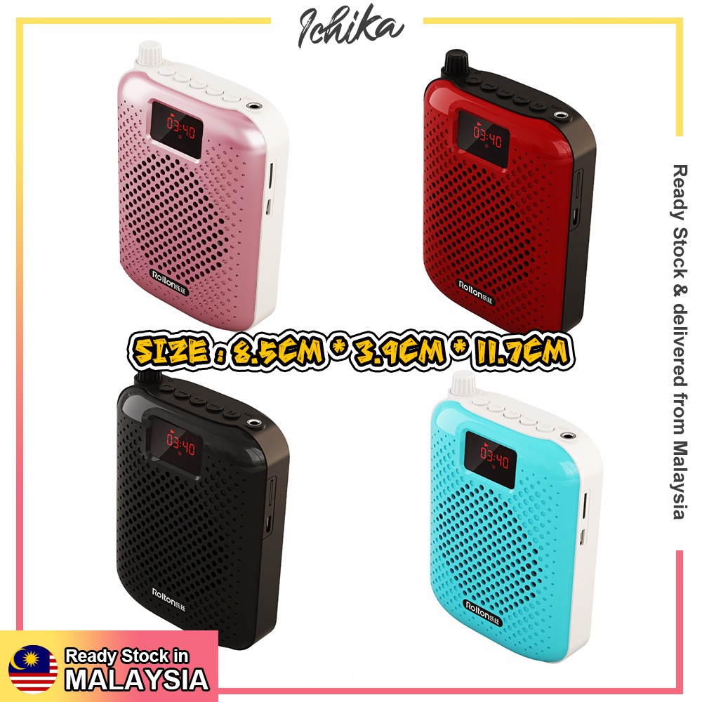 [MYSIA READY STOCK][ONE SIZE][BLUETOOTH MICROPHONE K500 Voice Amplifier ...