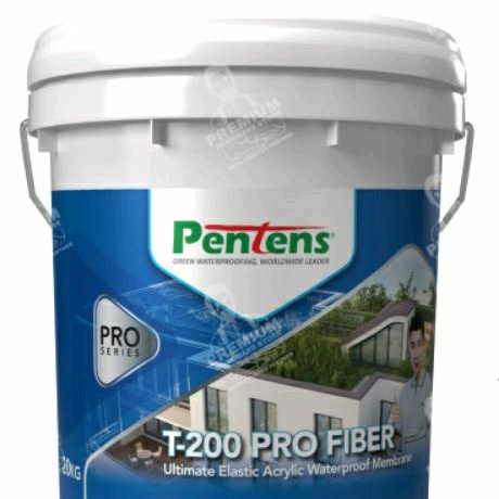 PENTENS T-200 PRO FIBER (20KG) - ULTIMATE ELASTIC ACRYLIC WATERPROOFING COATING | Shopee Malaysia