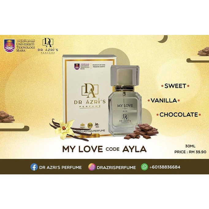 Dr. Azri’s Perfume Minyak Wangi Dr AZRI UITM 30ML PREMIUM PERFUME ...