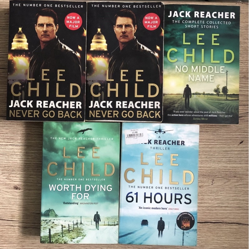 REPRICED: Lee Child Authored Books (Jack Reacher Series) [@ Php250 per ...