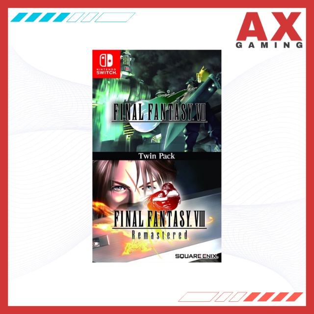 NSW Nintendo Switch FINAL FANTASY VII & FINAL FANTASY VIII REMASTERED ...