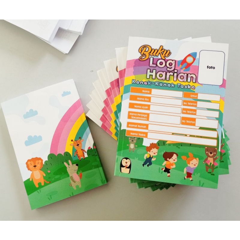 Buku Log Harian Kanak-kanak Taska | Shopee Malaysia