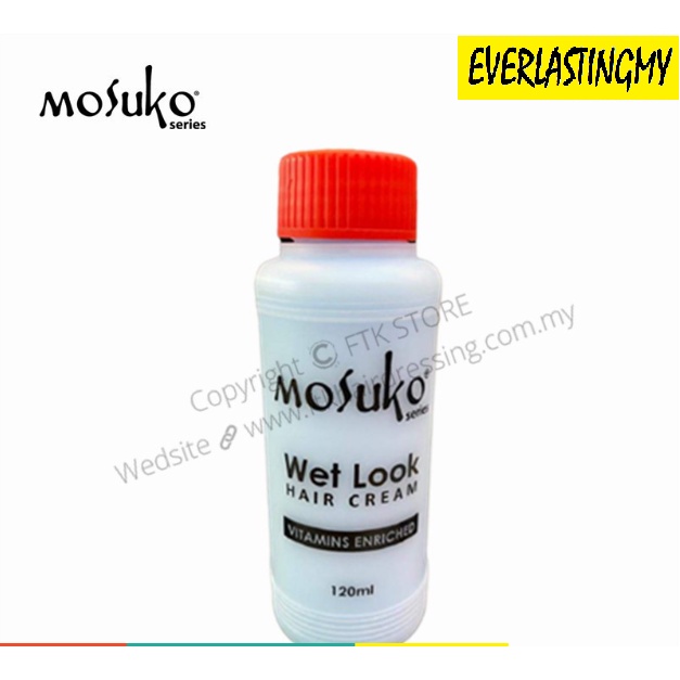MOSUKO WET LOOK HAIR CREAM 120ML | Shopee Malaysia