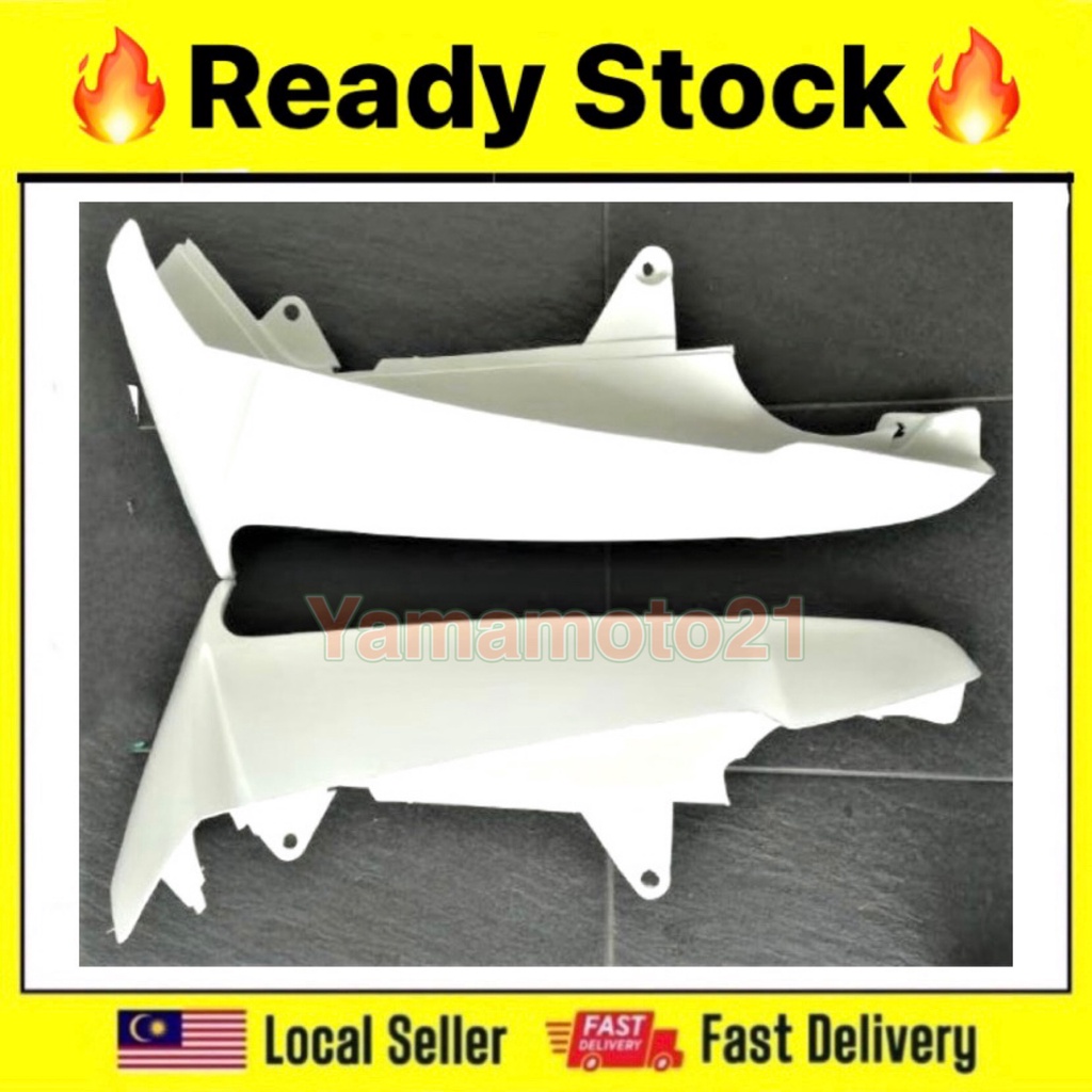 SUZUKI RGV RGV120 RGS RG110 RG 110 SPORT LEGSHIELD KEPOK PUTIH SIDE ...