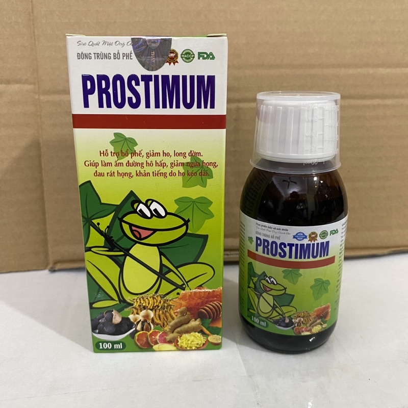 Cough Syrup Kumquat honey lemon peach PROSTIMUM LUNCH SUPPLEMENT Bottle ...