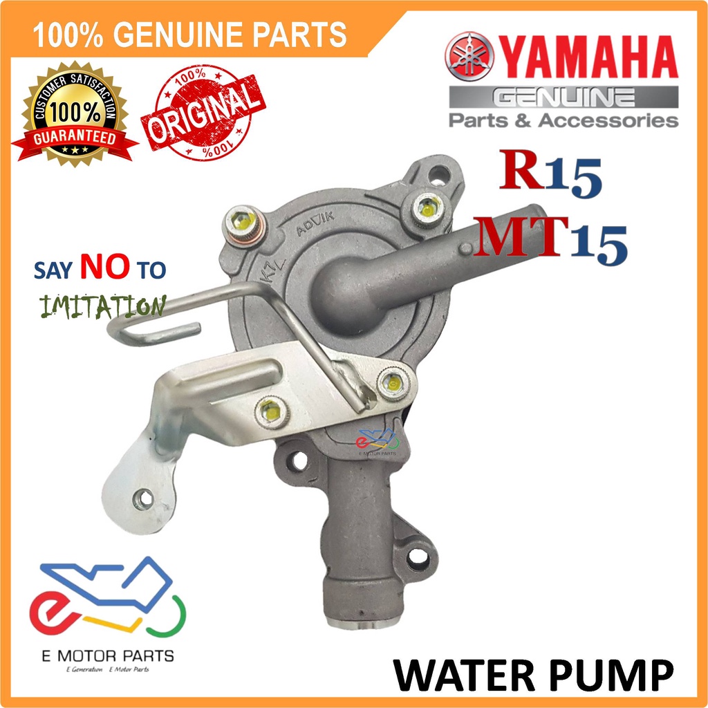 R15 WATER PUMP ASSY R15 WATERPUMP MT15 WATER PUMP [100% ORIGINAL YAMAHA] -BK6-E2420-00 | Shopee ...