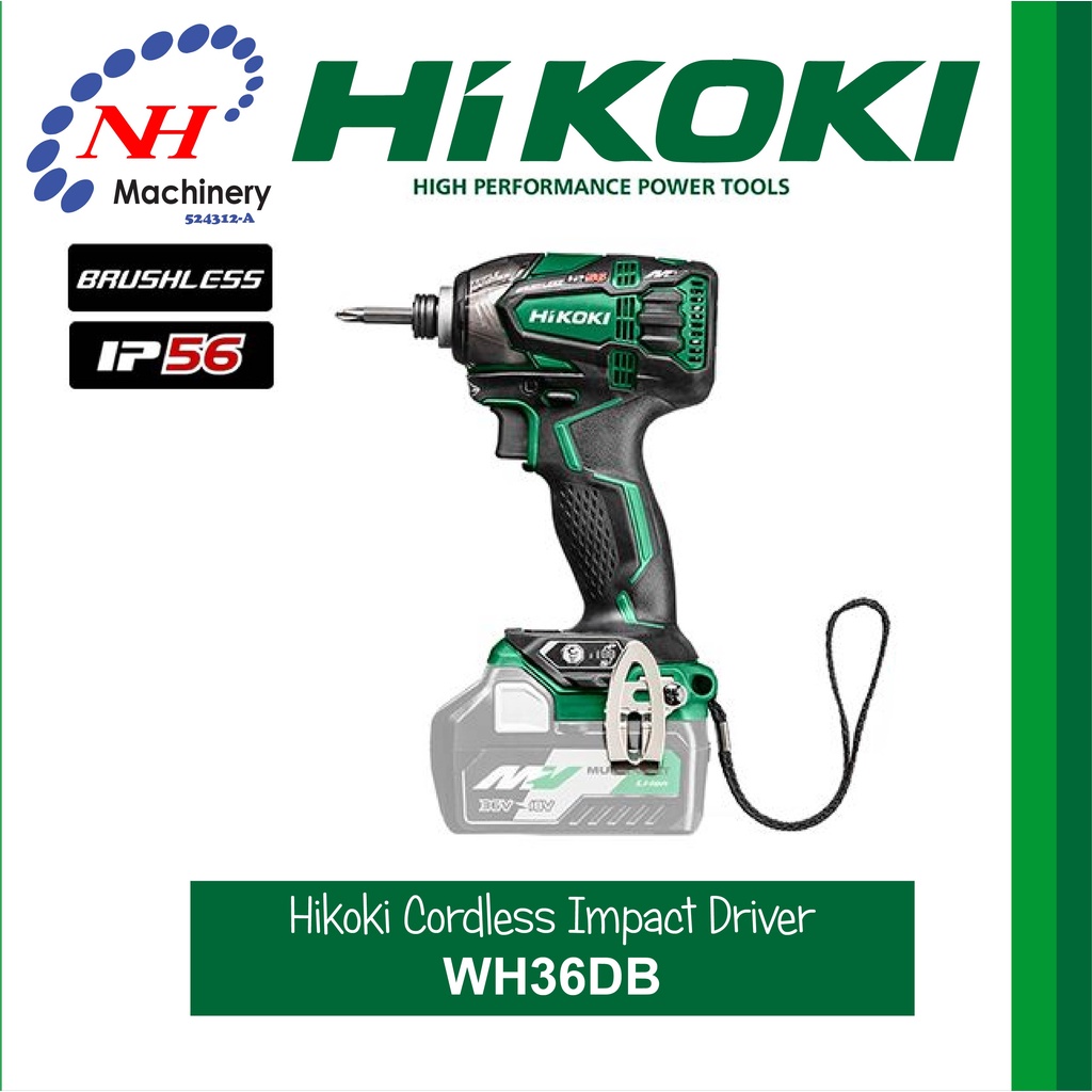 Hikoki WH36DB - 36V Cordless Impact Driver | Shopee Malaysia