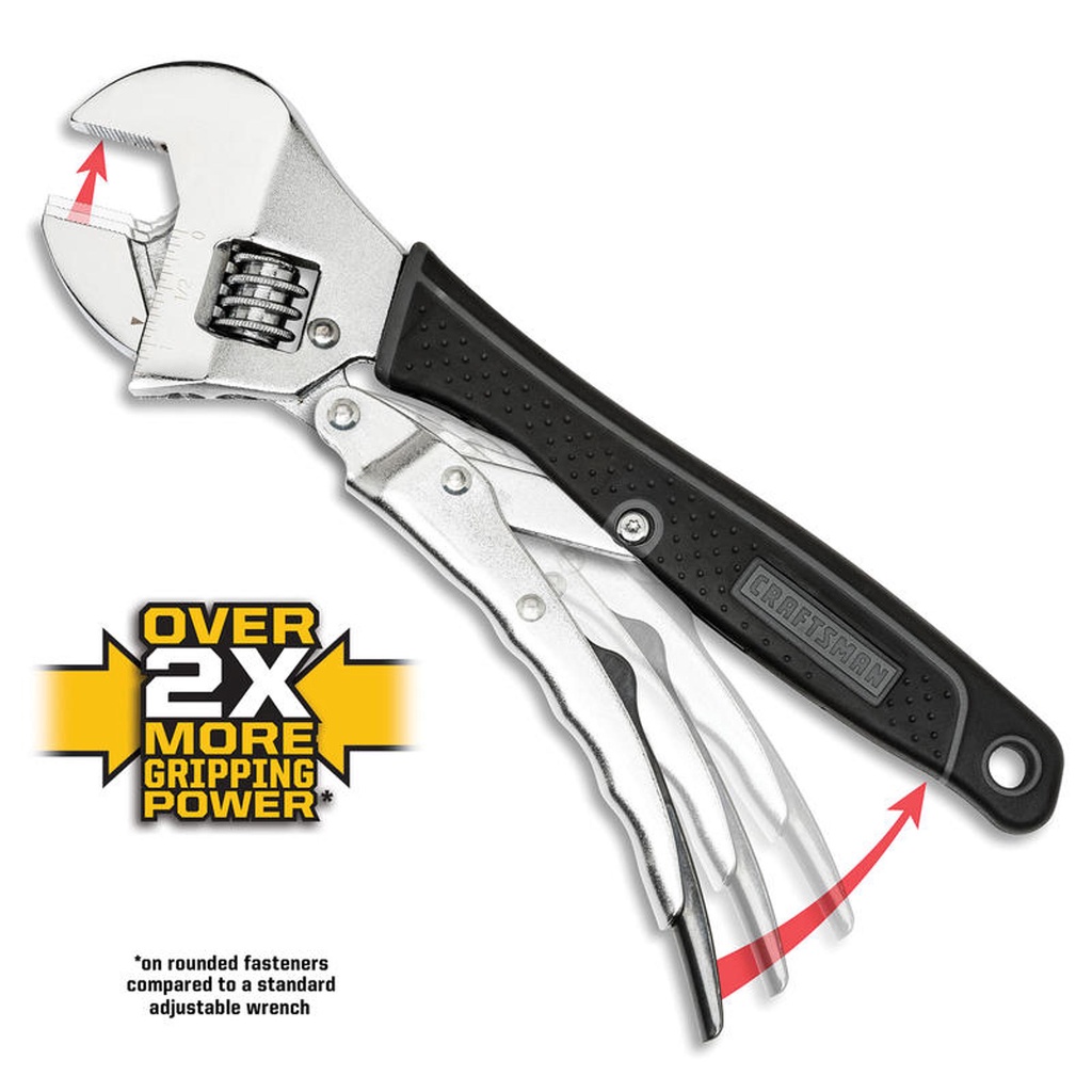 Craftsman Extreme Locking Adjustable Wrench 8" | Shopee Malaysia