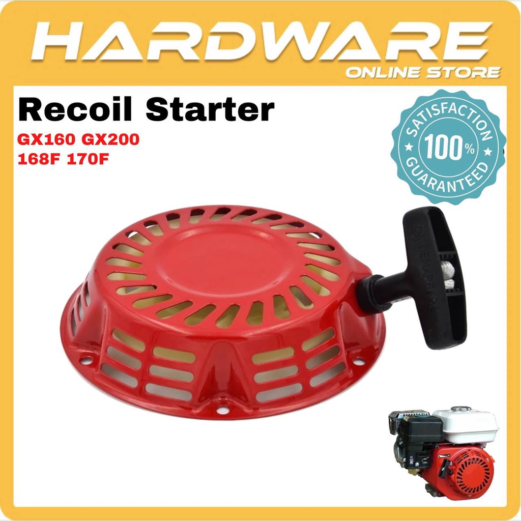 Recoil Starter Assembly Fit Gx160 5.5hp Gx200 6.5hp 7.0hp Engine ...