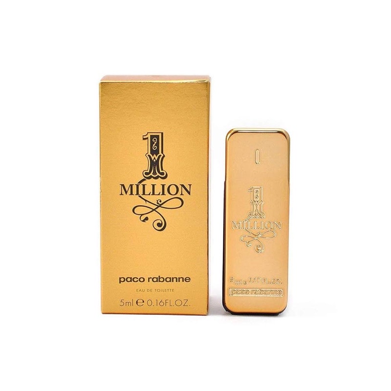 (ORIGINAL)MINIATURE - Paco Rabanne 1 Million Edt 5Ml | Shopee Malaysia