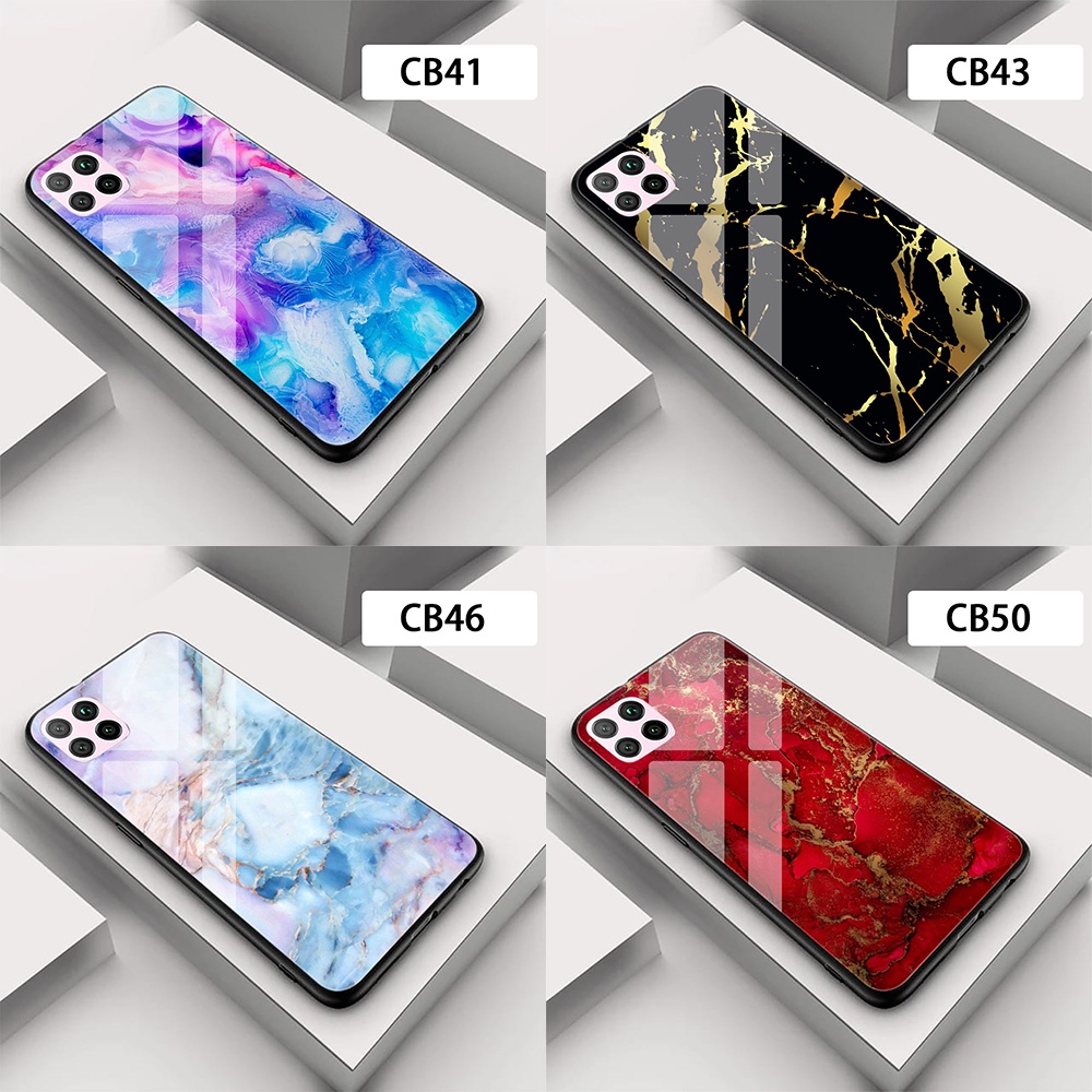 PC Plexiglass Back Case Huawei Marble Series For Nova Y90 | Shopee Malaysia