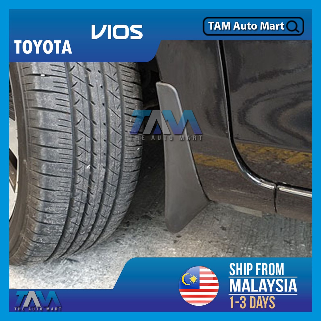 Toyota Vios Mud Flats / Mudguards Fenders Mud Flaps Splash Wheelguard ...