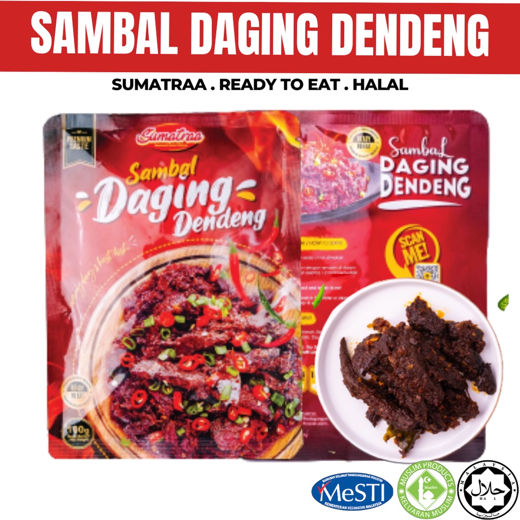 Sambal Daging Dendeng Sumatraa Sambal Daging Dengdeng Sumatraa Sambal ...