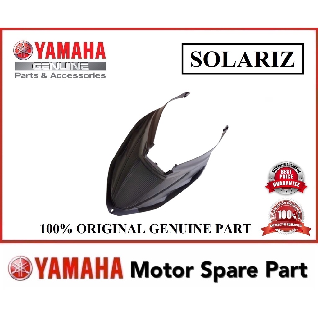(100% ORIGINAL) YAMAHA SOLARIZ TANK COVER HITAM LEGSHIELD LEG SHIELD ...