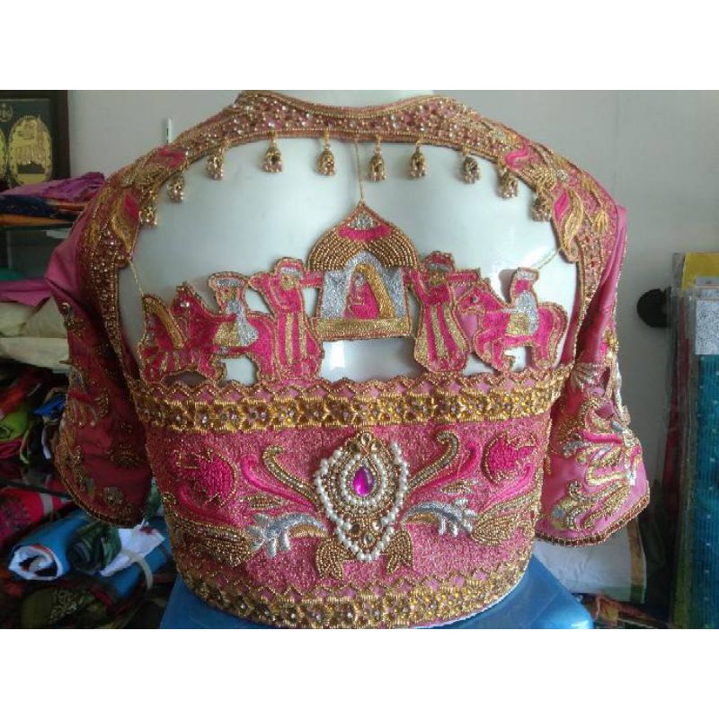 JIMKI FOR SAREE BLOUSE (AARI WORK) | Shopee Malaysia