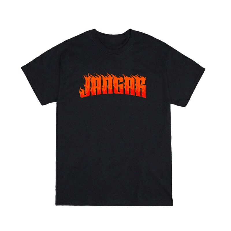 Jangar Fire Logo - Jangar T-shirt New Music Merchandise Band T-shirt ...