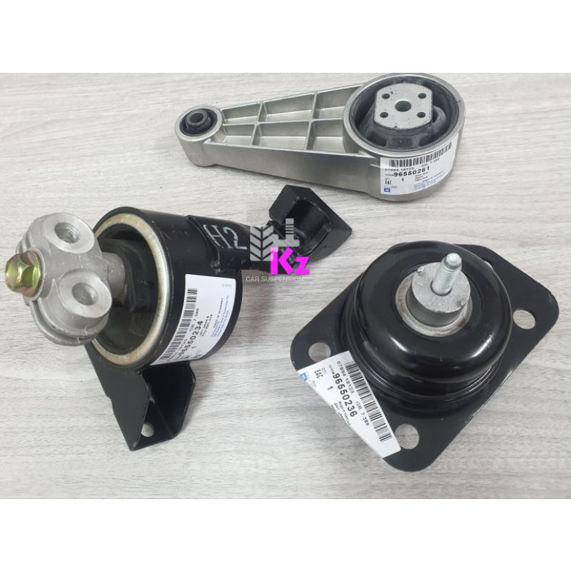 CHEVROLET OPTRA 1.6 L AUTO 2002 - 2009 -1 SET 3PCS- ENGINE MOUNTING SET ...