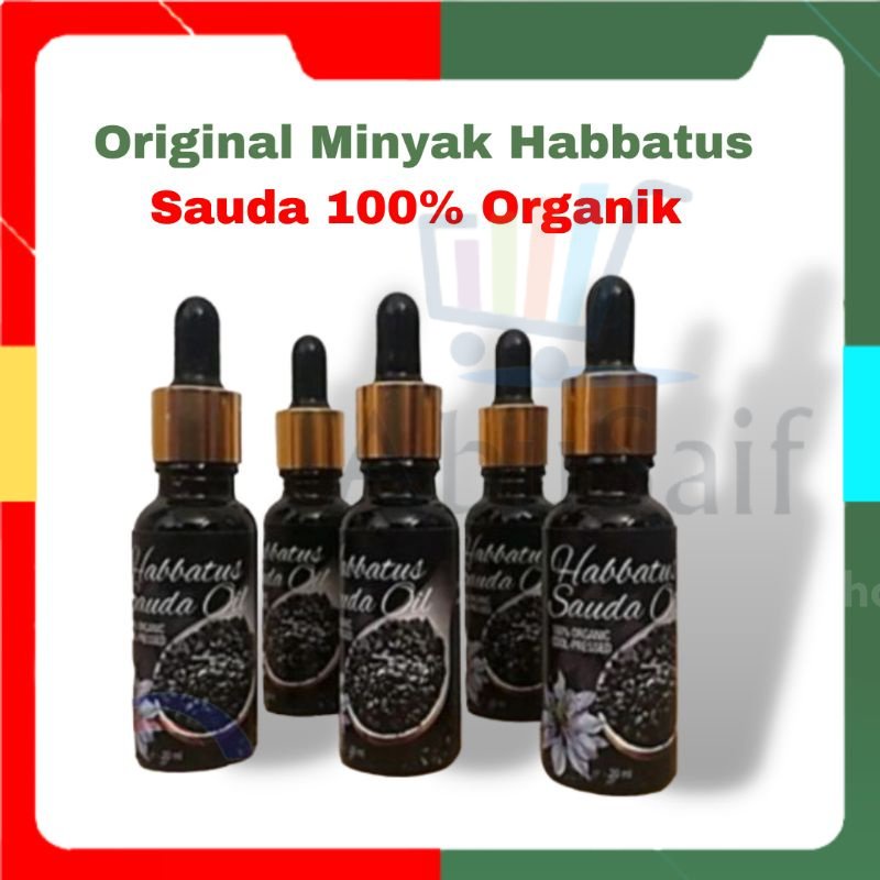 ORIGINAL MINYAK HABBATUS SAUDA 100% ORGANIC MURAH BORONG CANTIK ...