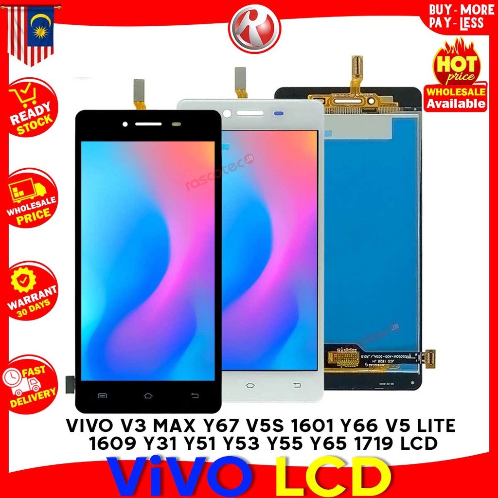 VIVO Y67 V5S Y66 V5 LITE 1609 Y53 1601 LCD TOUCH SCREEN DIGITIZER ...