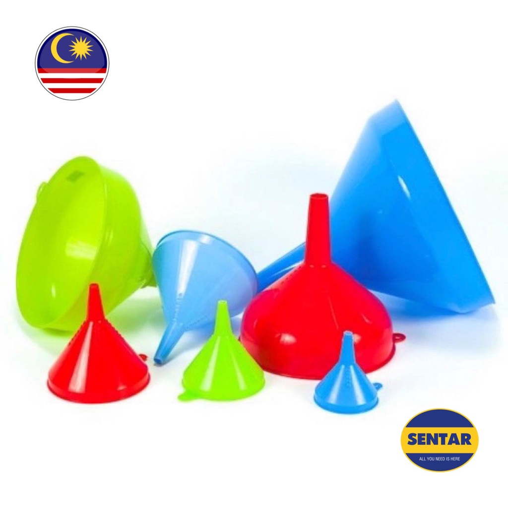 100% READY STOCK Plastic Funnel For Transferring Liquid Water Oil ...