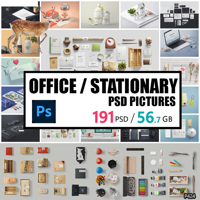PSD Office Stationary Design Template / PHOTOSHOP PSD | Shopee Malaysia