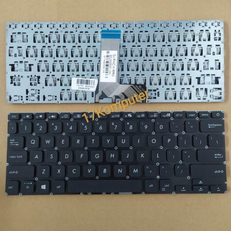 Keyboard Asus A409 M409 A409U A409M A409UA A409MA | Shopee Malaysia