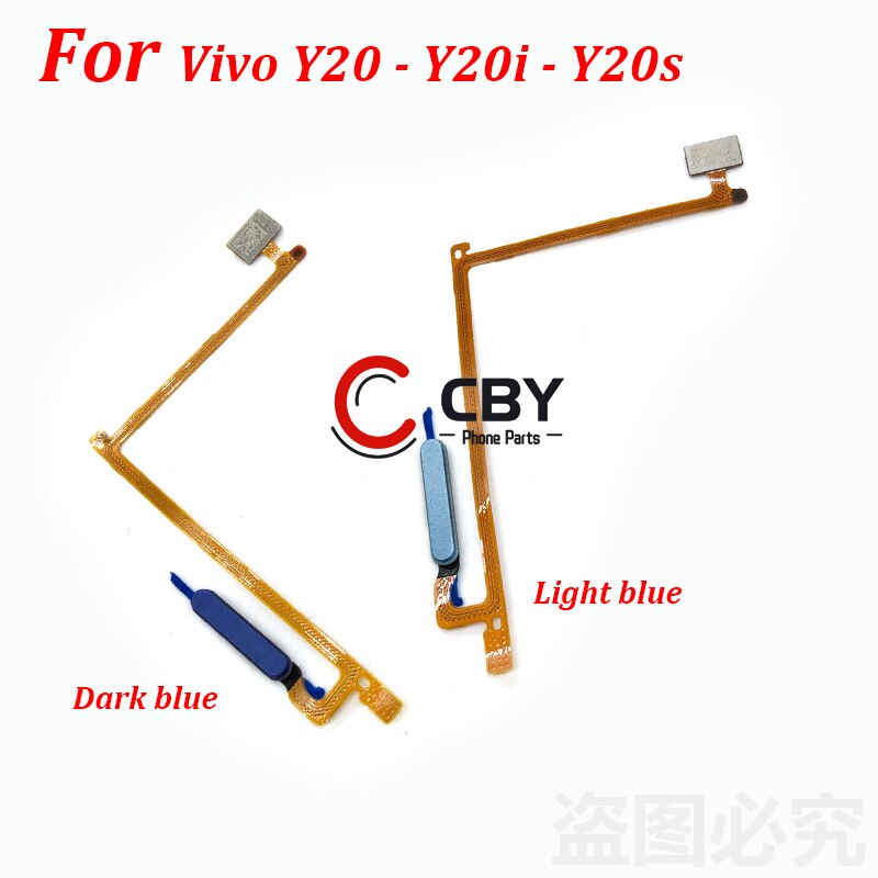 For For Vivo Y20 - Y20i - Y20s Power Button Fingerprint Sensor Flex ...
