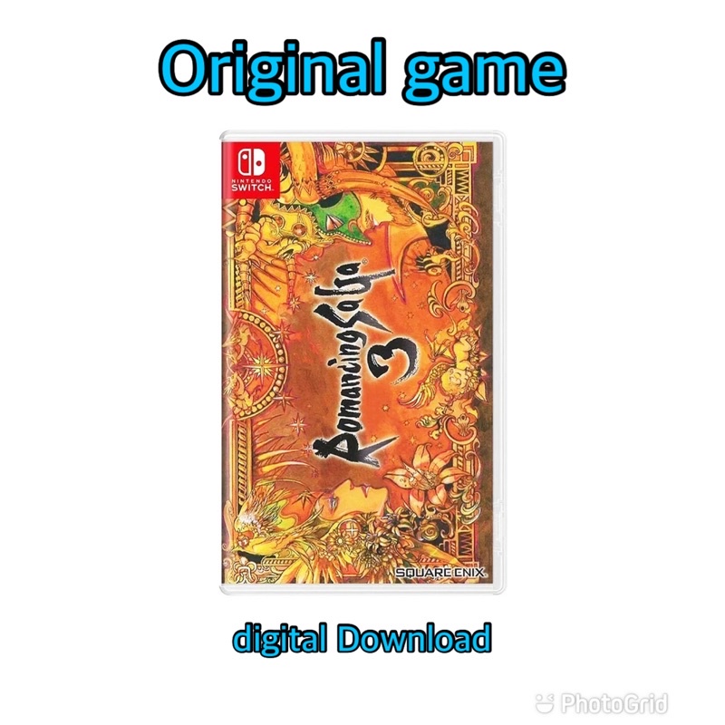 Nintendo Switch Romancing Saga 3 *digital 浪漫沙加 3 复活邪神 3 | Shopee Malaysia