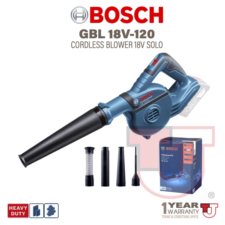 BOSCH GBL 18V-120 SOLO PROFESSIONAL CORDLESS BLOWER | Shopee Malaysia