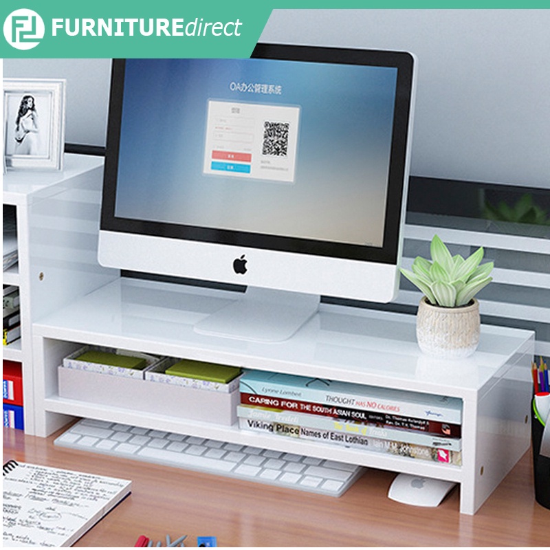 LOFT Living Space Saver Heavy Duty Scratch Proof Monitor Riser Stand ...