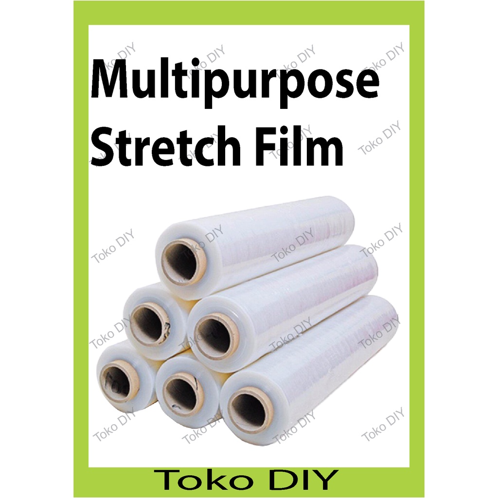 (2.2kg) Stretch Film 23mic x 500mm x 2.2KG x ( 0.2KG Core) | Shopee ...