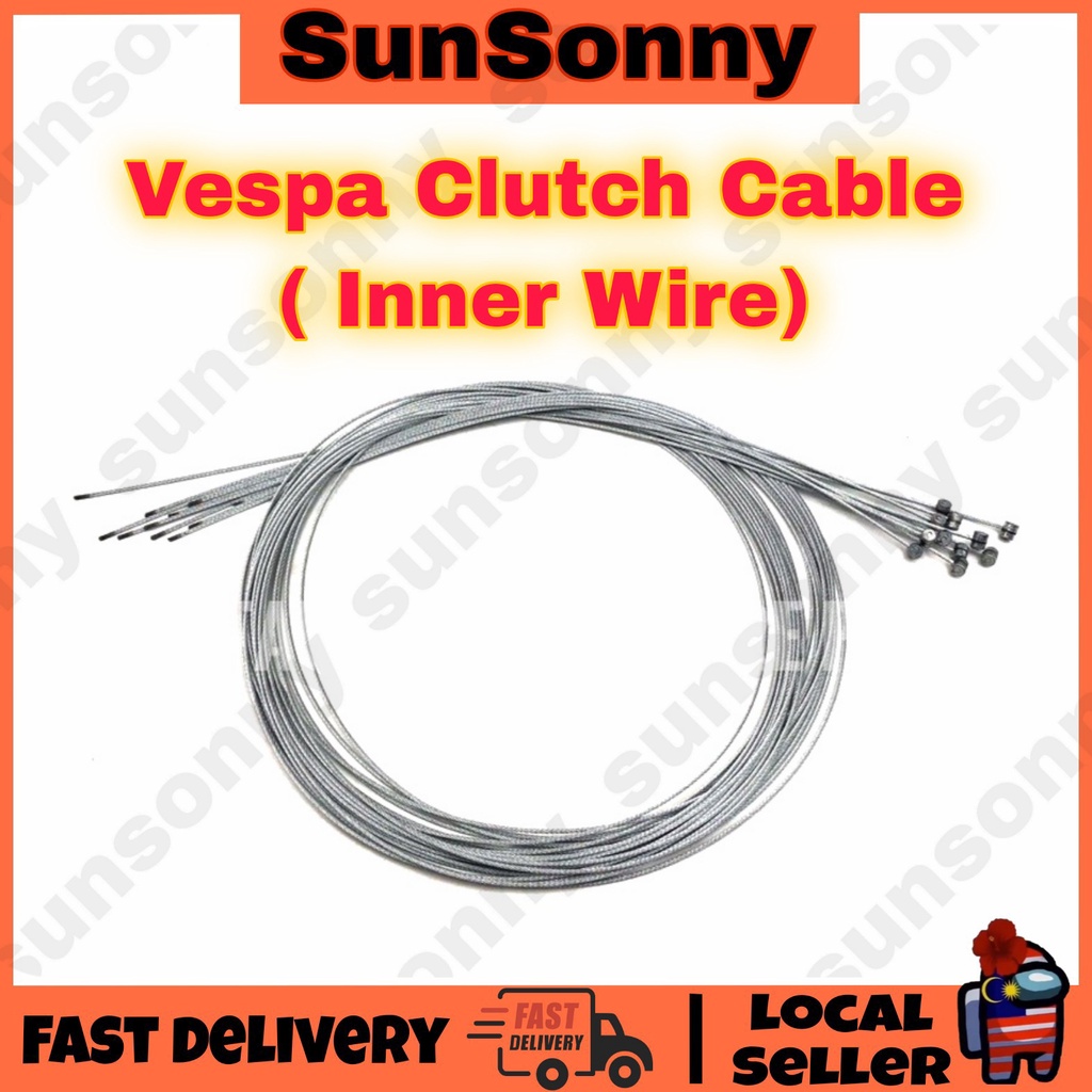 (1PC) VESPA CLUTCH CABLE INNER WIRE | Shopee Malaysia