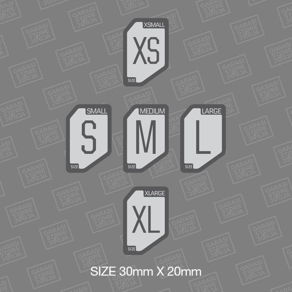 Bicycle Frame Size Sticker Decal | Shopee Malaysia
