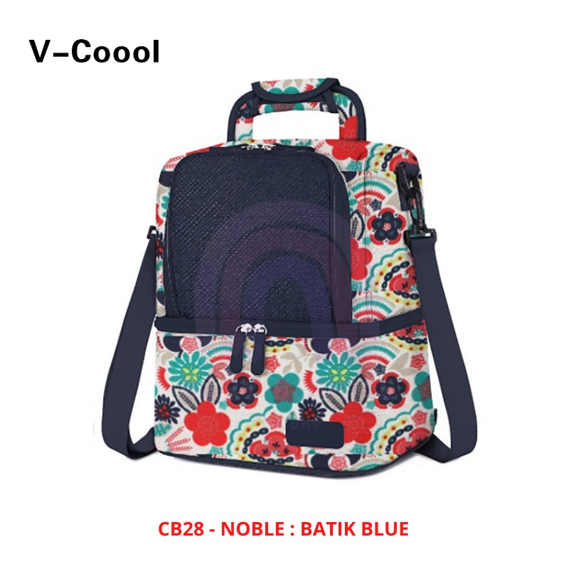 V-COOOL *NOBLE BIG* cooler bag (CB28) - Double layer cooler bag / Batik ...