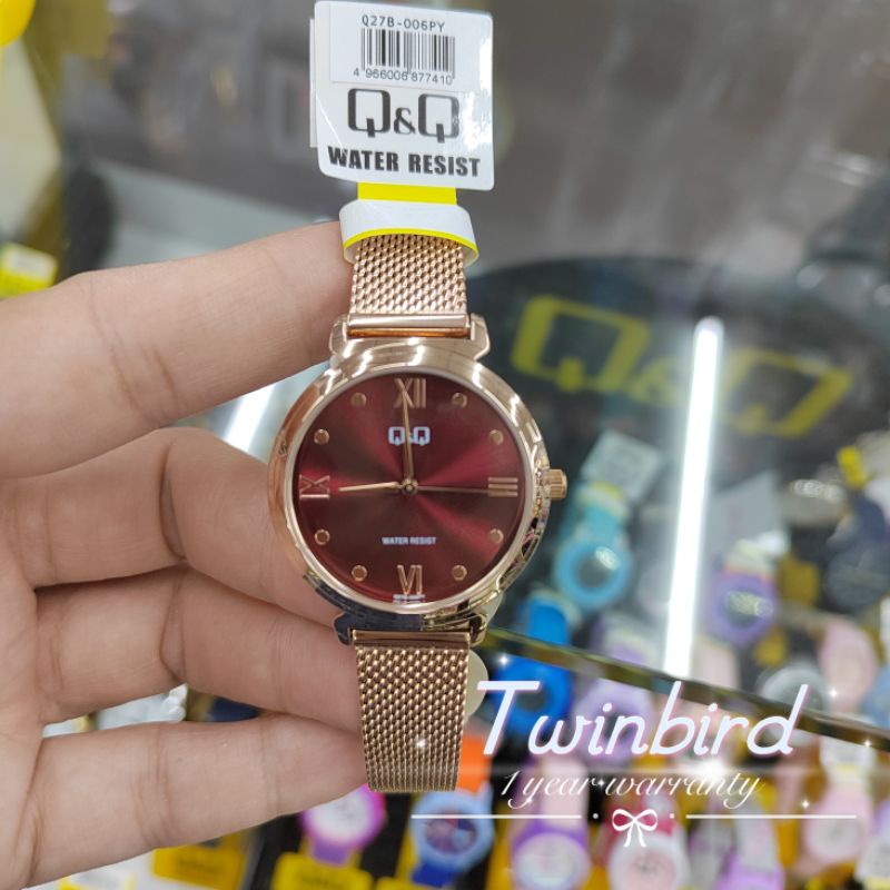 Q27 Q&Q BY CİTİZEN LADIES WATCH Q27B-006PY | Shopee Malaysia