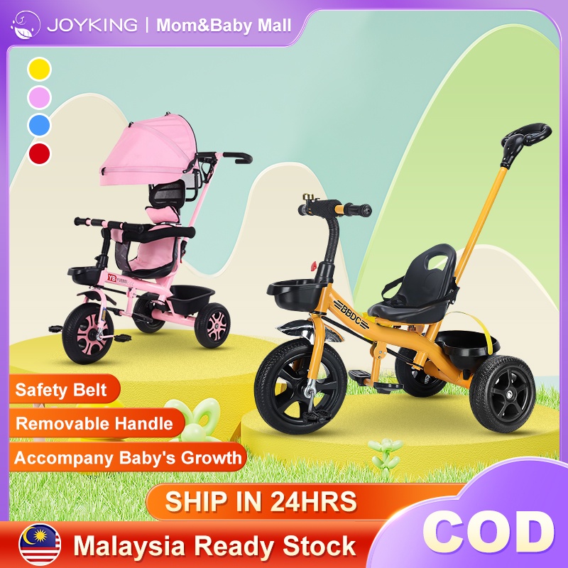 Ready Stock Bicycles Kids 1-6Year Kids Bike Stroller Baby with Push ...