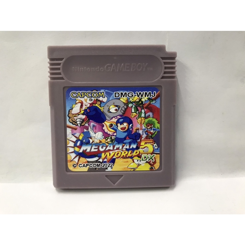 GBC Cartridge (Game boy Color) Mega Man World 5 DX New Production ...