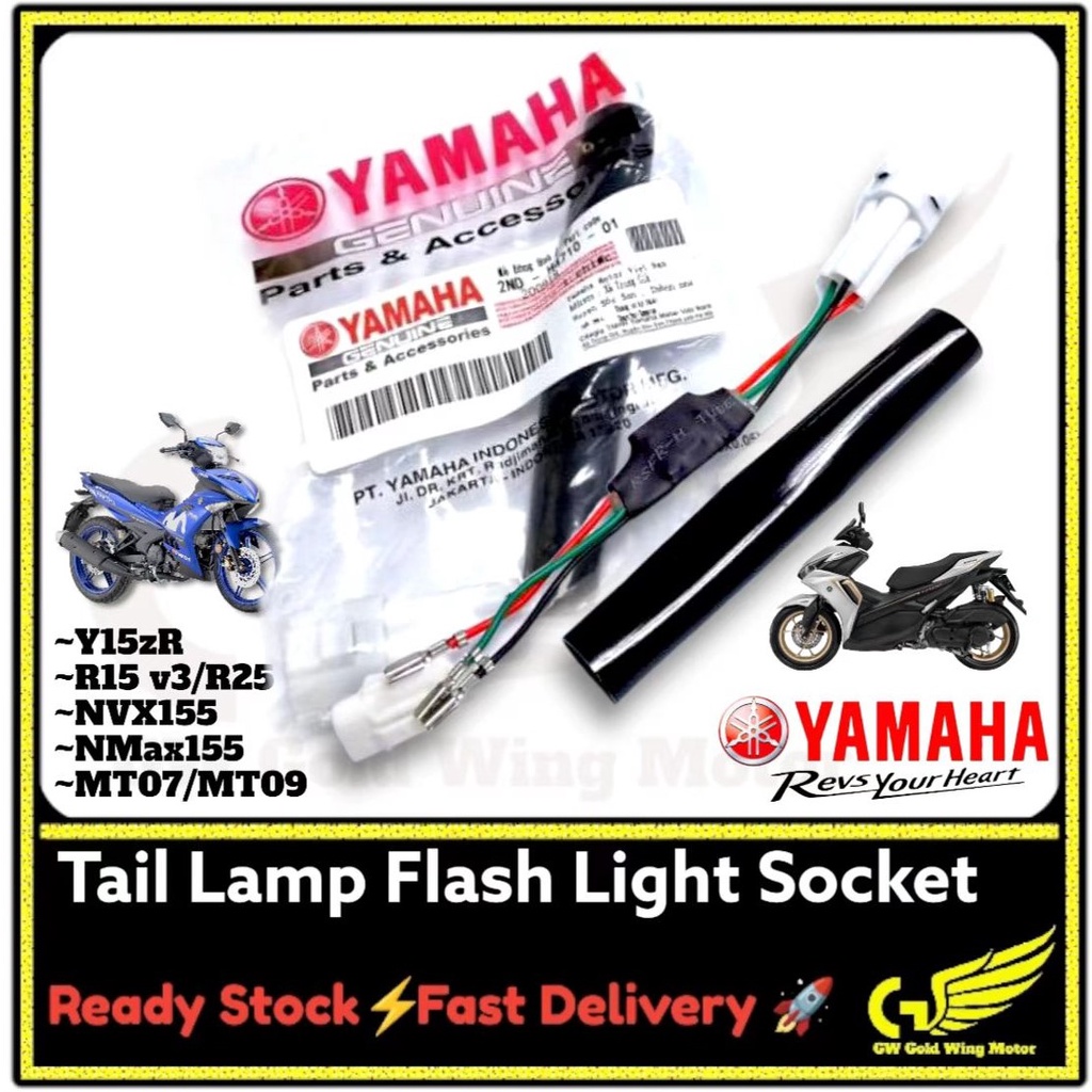 YAMAHA Y15 Tail Lamp Flasher Relay Socket 8 MODE Y15ZR NVX R15 R25 MT07 ...