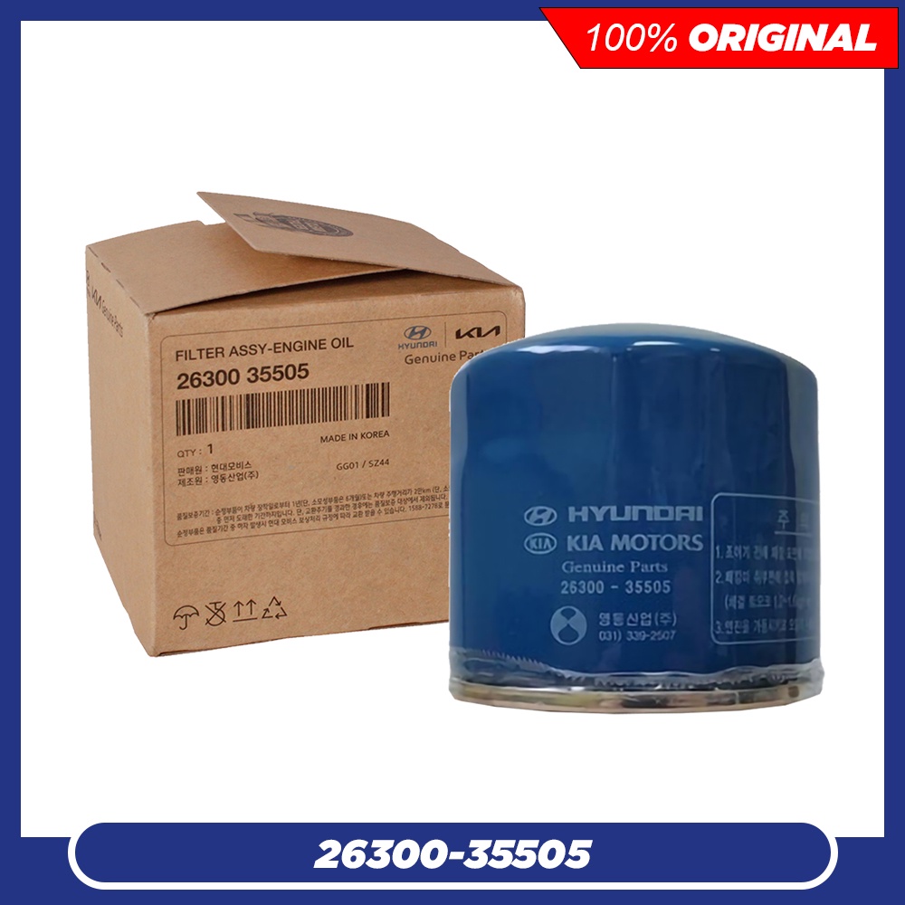 HYUNDAI KIA OIL FILTER - K5 K3 Sportage Sonata Getz Elantra Matrix ...
