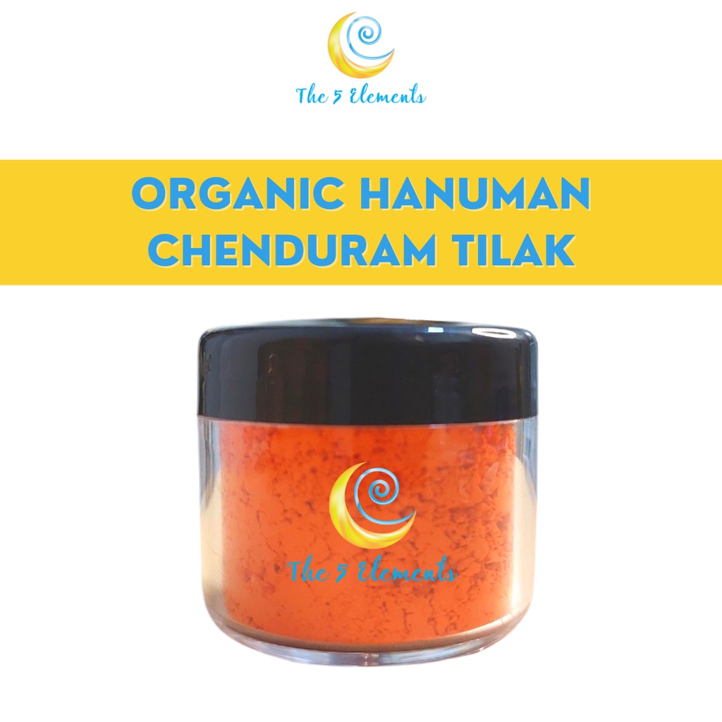 100% Organic & Pure 40g Hanuman Chenduram/ Senthooram Sindhoor Imported ...