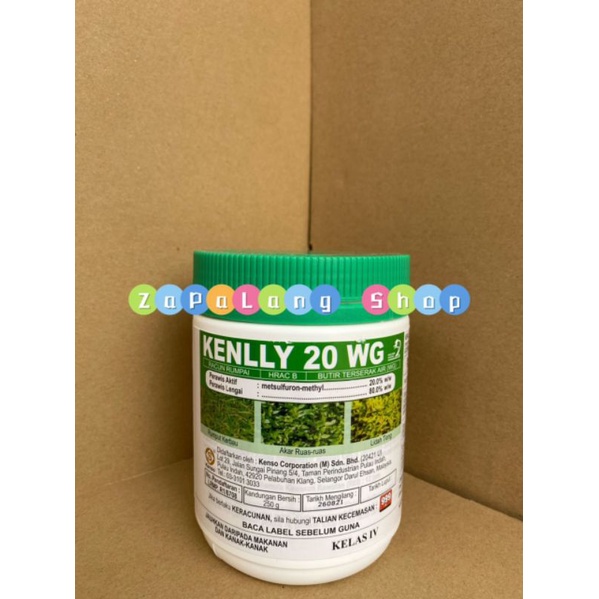250G KENLLY 20WG Berbutir-campuran racun rumpai/Herbicide /杀草剂 | Shopee ...