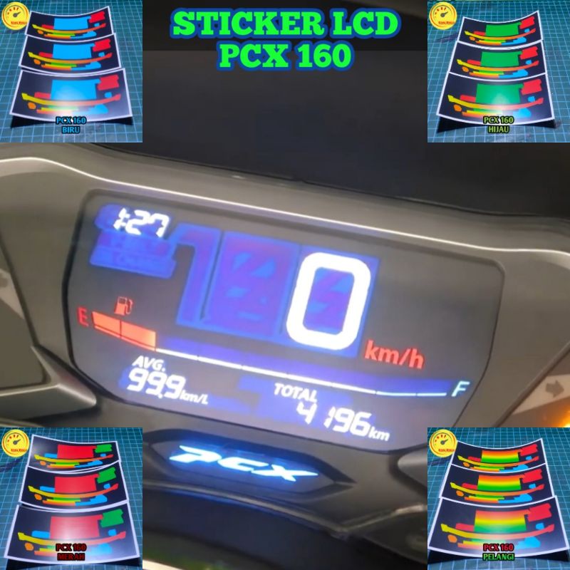 Honda PCX 160 LCD SPEEDOMETER COLOR STICKER | Shopee Malaysia