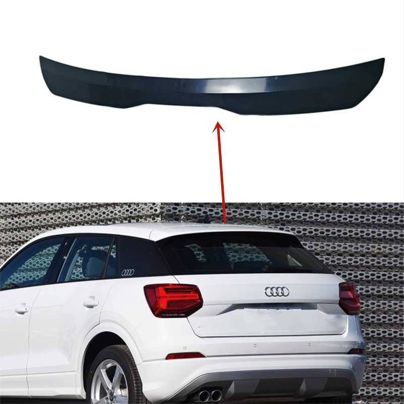 Use For Audi Q2 2018-2021 Roof Spoiler Factory Style Rear Wing Sport ...