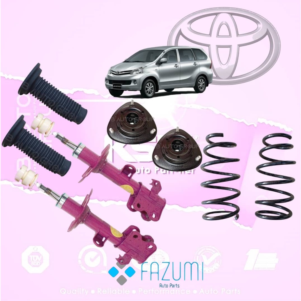 Toyota Avanza F651/F652 2011 KSW Front(depan) Gas Absorber Set | Shopee ...