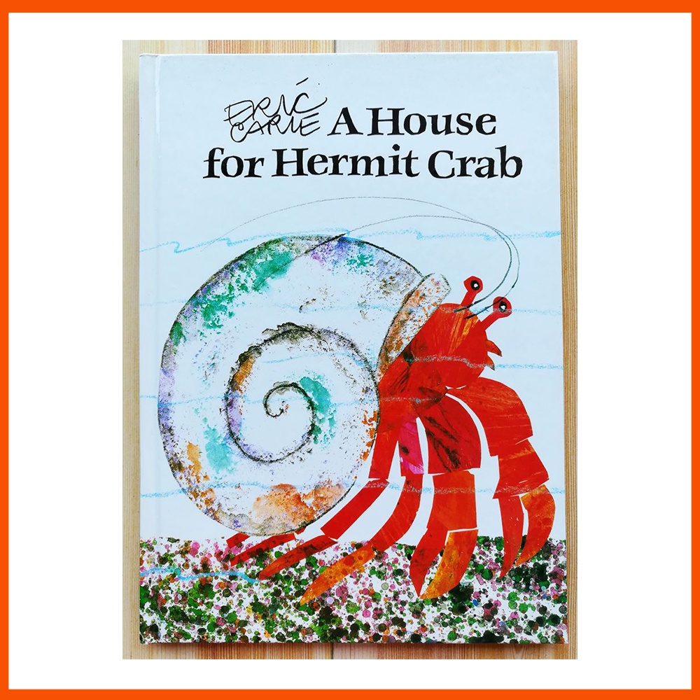 A House for Hermit Crab By Eric Carle Children Learning English Picture ...