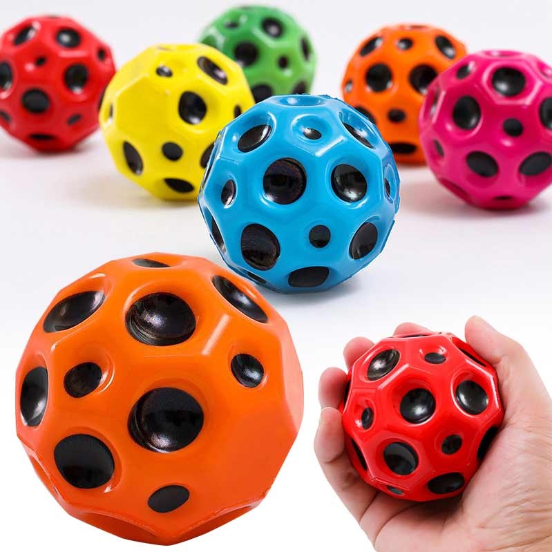 Extreme High Bouncing Ball Space Ball Bouncy Ball Outdoor Throw Catch ...