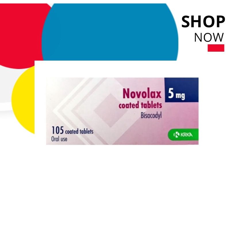 Novolax 5mg (105 coated tablet)Exp02/2025 | Shopee Malaysia
